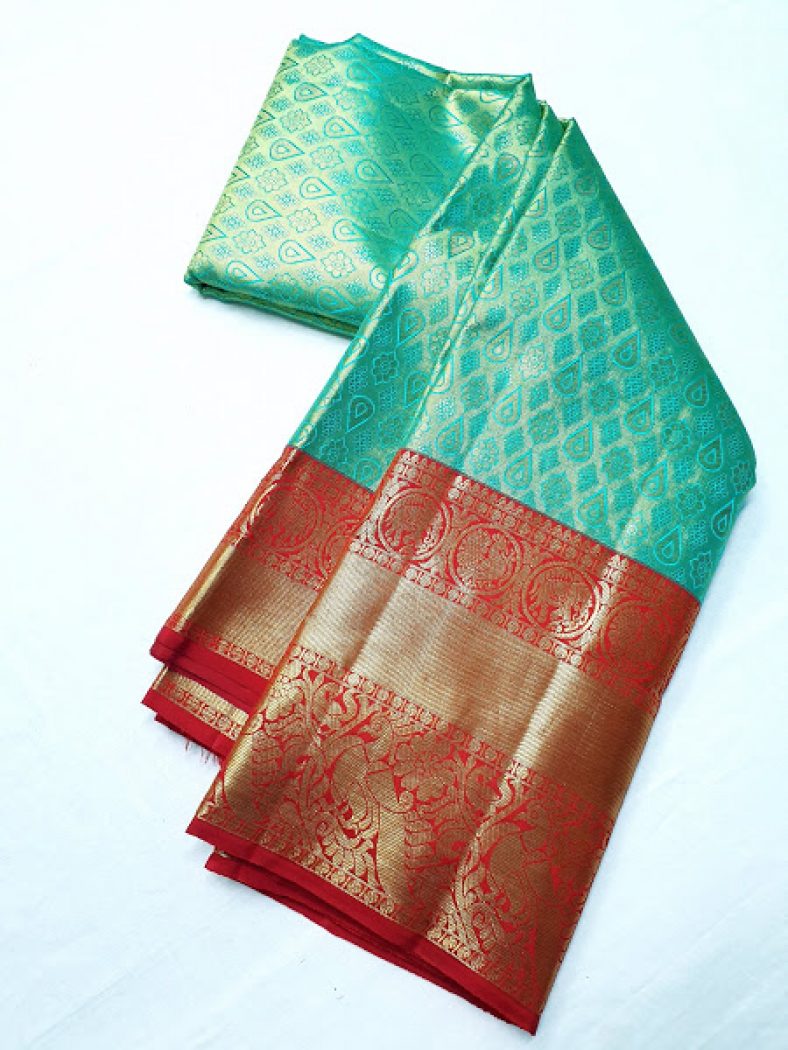 New Annam and Elephant Design Kanjivaram Pure Silk Saree Bridal ...