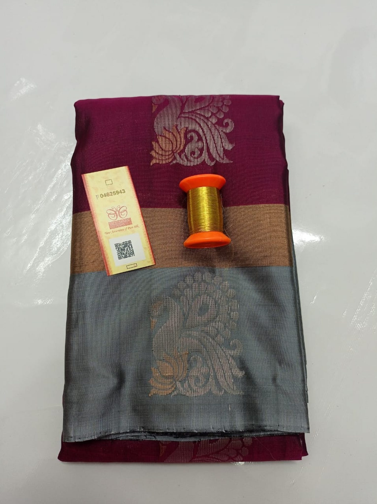 Purple Color Soft Silk with Silk Mark Tag – Kanchipuram Silk Sarees