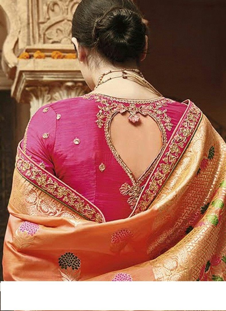 Latest 55 Wedding Maggam Work Blouse Back Designs – Kanchipuram Silk Sarees