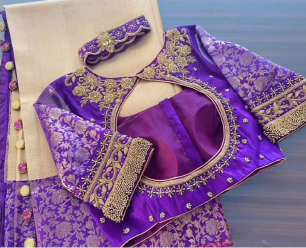 Latest 55 Wedding Maggam Work Blouse Back Designs – Kanchipuram Silk Sarees