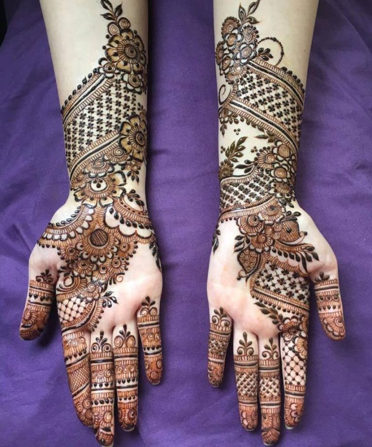 10 Different Types of Popular Mehndi Designs – Kanchipuram Silk Sarees