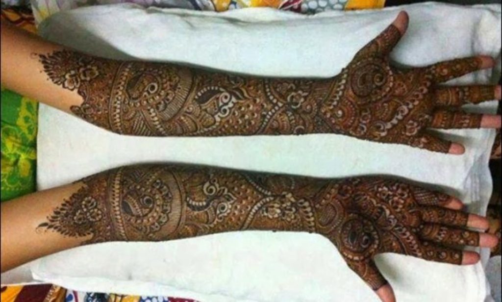 10 Different Types of Popular Mehndi Designs – Kanchipuram Silk Sarees