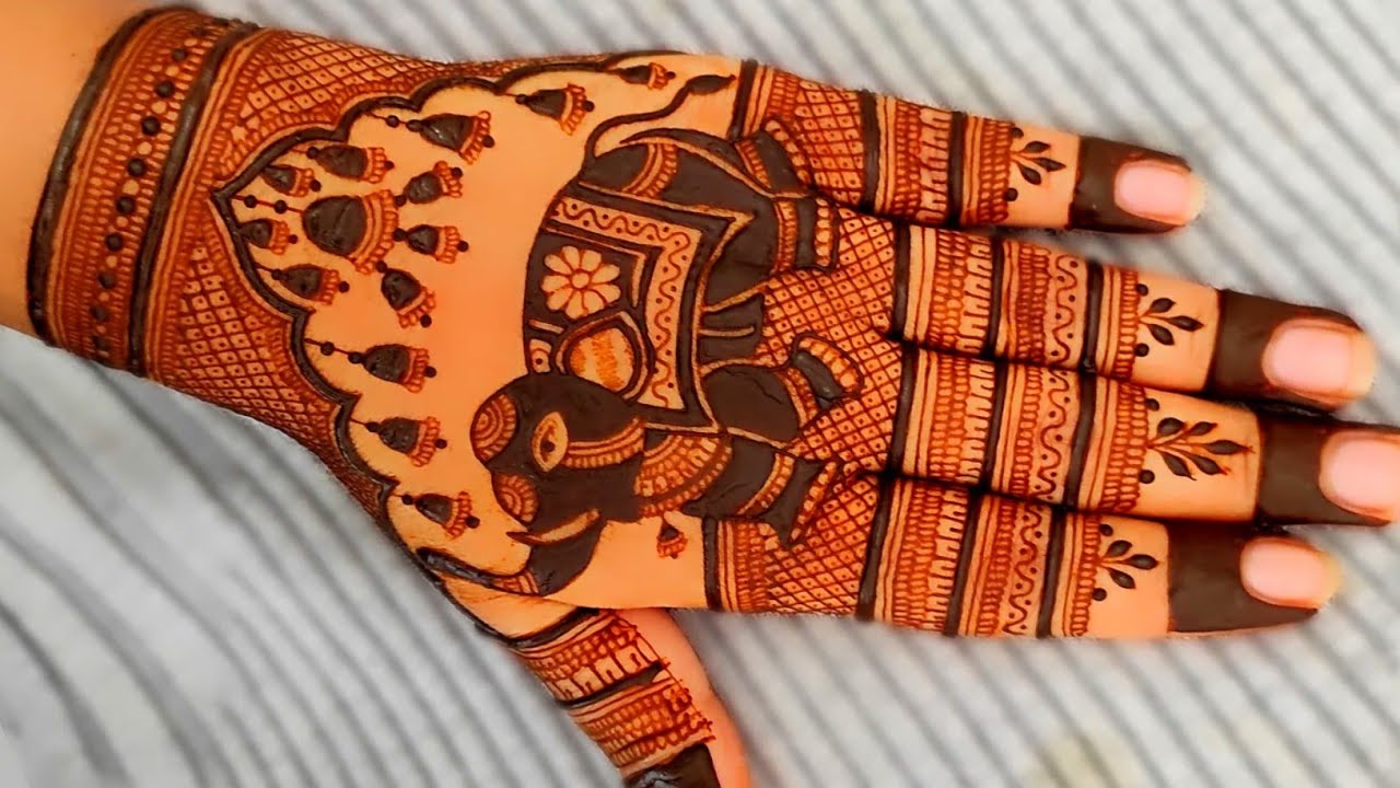 25 back hand Mehndi designs for Diwali – Kanchipuram Silk Sarees
