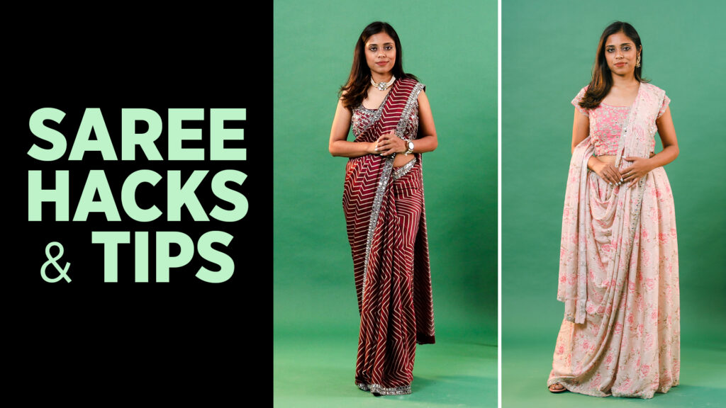 Saree Draping Hacks: Quick and Easy Styles for Busy Days – Kanchipuram ...
